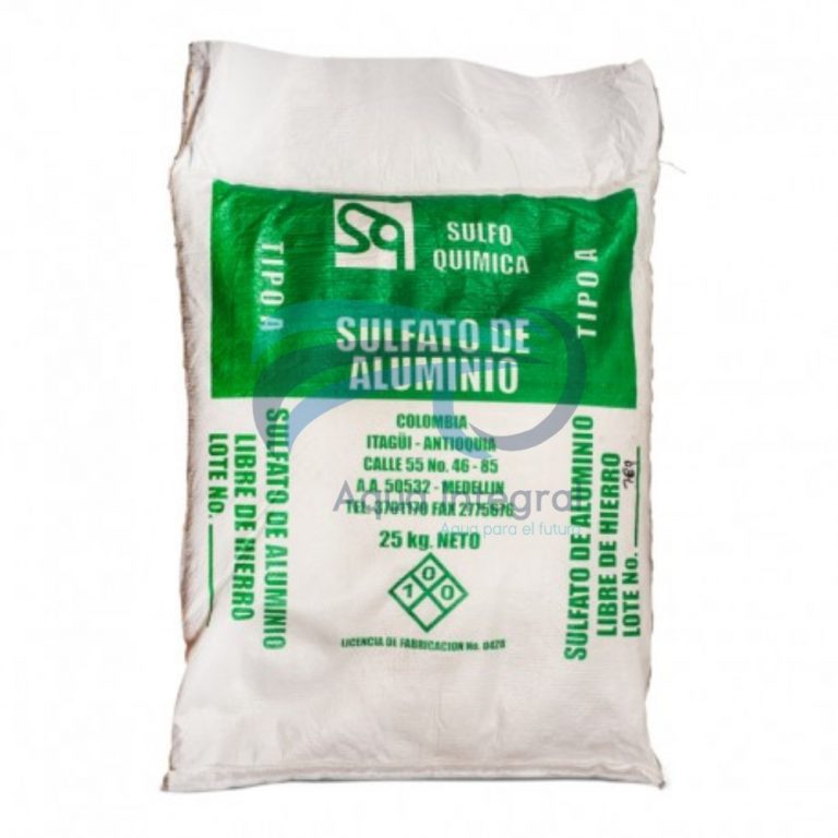 Sulfato de Aluminio Tipo A Liquido x 25 Kg