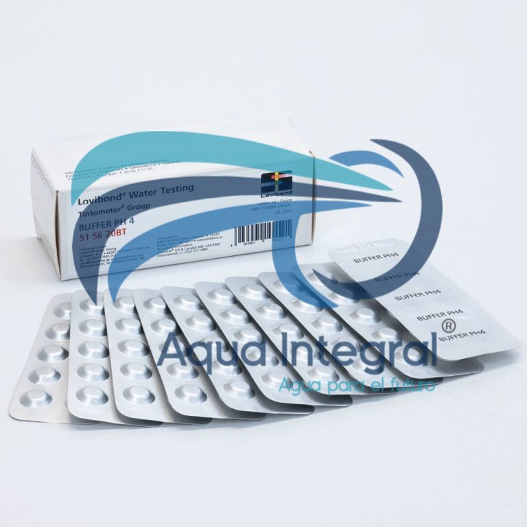 Solucion Calibración Tabletas tampón pH 4 Lovibond | Aquaintegral