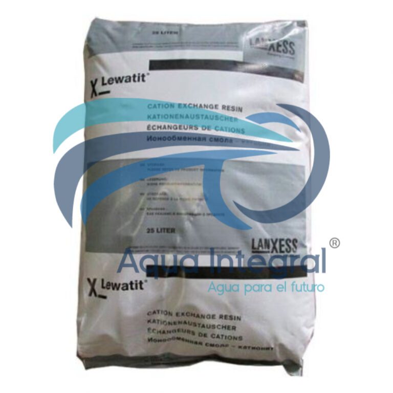 Resina cationica suavización Lewatit S1567 25 Lt - Aquaintegral
